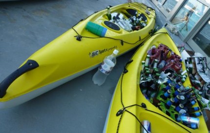 Kayak Uses #43: Drinks Eski | FatPaddler.com®