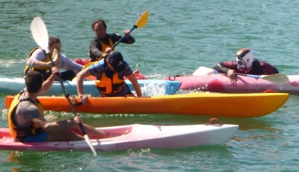 Kayak Games for Groups – Murder Ball | FatPaddler.com®