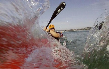 Surfski assisted rescue on a capsized sea kayak | FatPaddler.com®