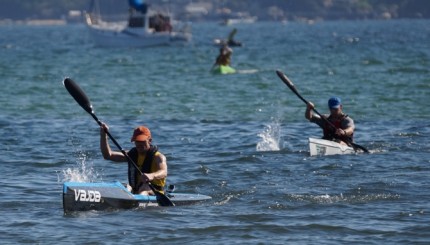Video Post: Rose Bay Challenge 2013 – Surfskis vs a Canoe | FatPaddler.com®